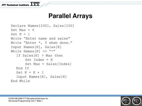 Data Structures 5 3 2019© 2006 Itt Educational Services Inc Ppt Download