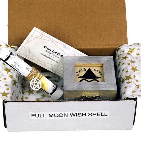 Infinity Coven On Instagram Full Moon Wish Spell Kit Box Just In