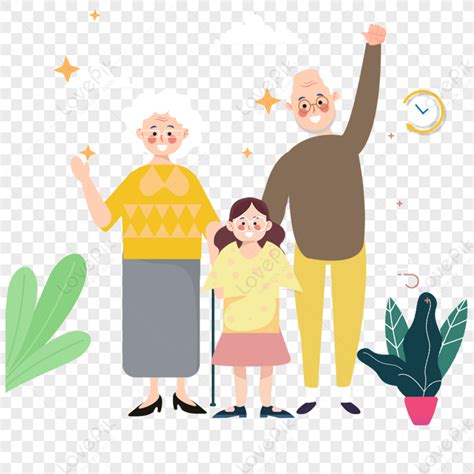 手繪卡通全家福植物圖手剪貼畫手繪植物藍色psd圖案素材免費下載，可愛卡通圖片，尺寸1200 × 1200px Lovepik