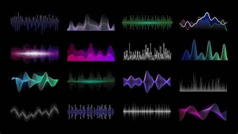 Audio Waveform Templates Ui Vectors And Illustrations For Free Download