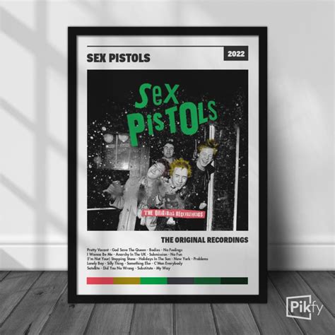 Cuadro Sex Pistols The Original Recordings Marco Decorativo