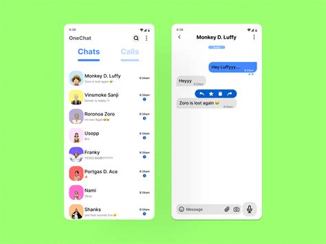 Direct Messaging Ui Design Ui013 By Kishin Madhwani On Dribbble
