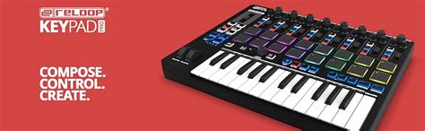 Reloop Keypad Pro Compact Usb Midi Daw Workstation With Full Bitwig Integration 4