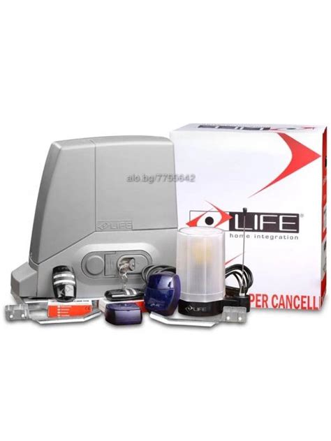 Пълен коплект за плъзгаща врата Life Acer R Dl 1200 кг Врати дограма щори тенти