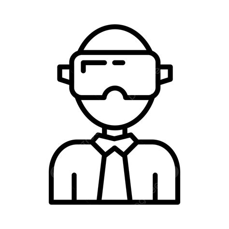 仮想現実線アイコン ベクターイラスト画像とpngフリー素材透過の無料ダウンロード Pngtree