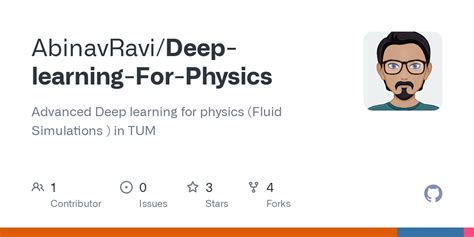 GitHub AbinavRavi Deep Learning For Physics Advanced Deep Learning