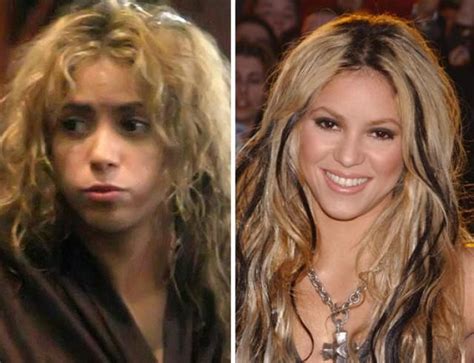 Shakira Shakira Makeup Photoshop No Photoshop Celebs Without Makeup