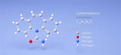 Carbamazepine Molecule Stock Illustrations 39 Carbamazepine Molecule