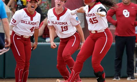 Oklahoma Softball Nielmontgomery