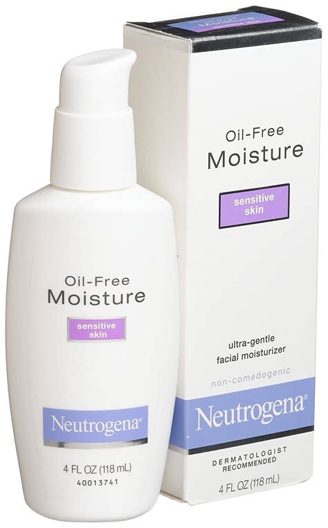Neutrogena Oil Free Moisture Sensitive Skin 118 Ml Harga And Review