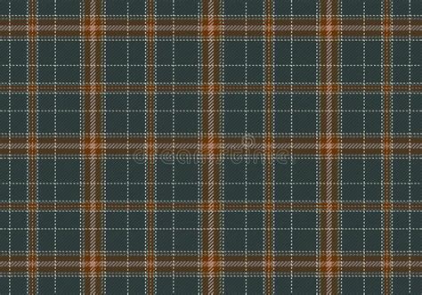 Seamless Tartan Plaid Pattern With Texture And Pastel Color Stock