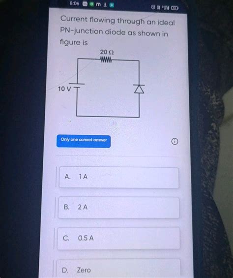 M O A Current Flowing Through An Studyx