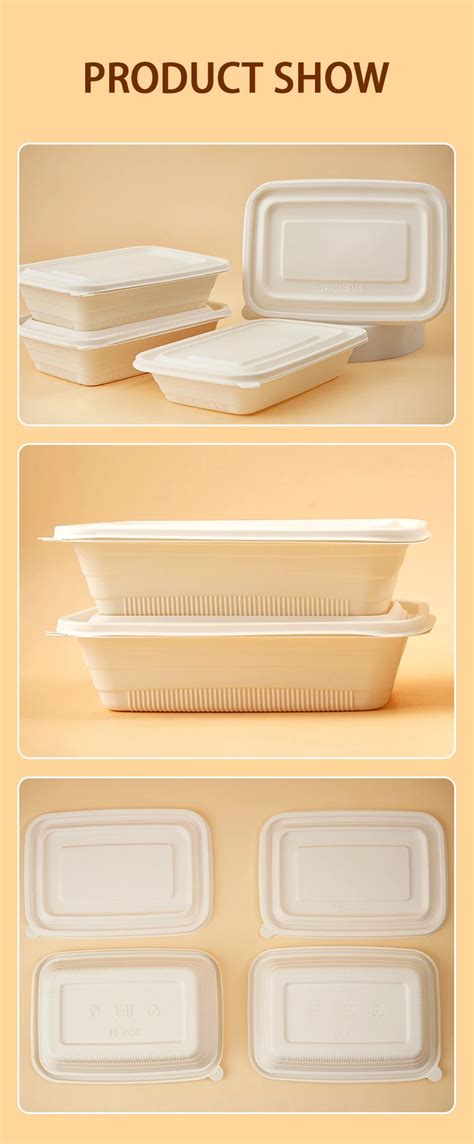 Factory Price Biodegradable Microwavable Cornstarch Food Grade