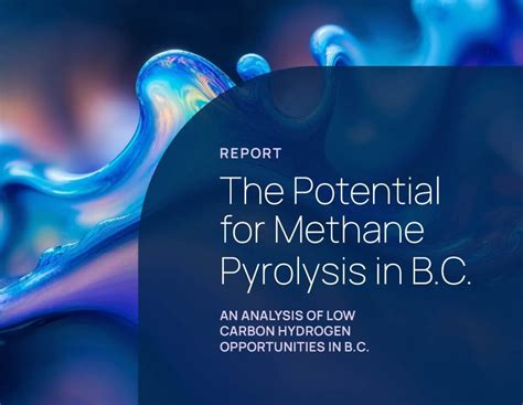 The Potential For Methane Pyrolysis In B C Report — Decentralised