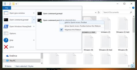 open command prompt elevated in the current folder