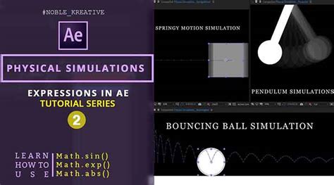 Expressions for Pendulum, Bounce, and Spring in After Effects - Lesterbanks