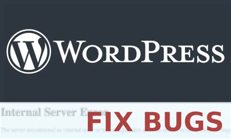Fix Bugs In Your Wordpress Site By Jfadev Fiverr
