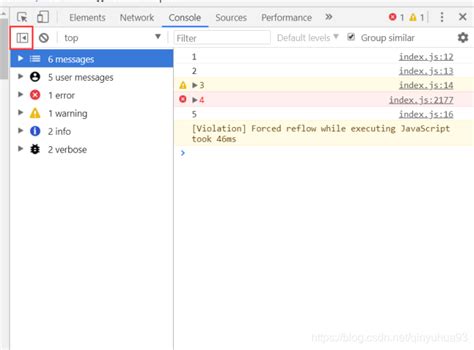 chrome开发者工具 toggle device toolbar csdn博客
