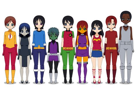 Kisekae Teen Titans By Cjm 94x On Deviantart