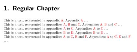 Cross Referencing How To Configure Cref To Write Appendix A