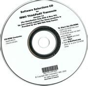 Software Selections CD For IBM ThinkPad Transnote V1 0 IBM Corp