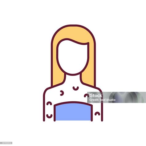 전신 피부 발진 Rgb 색상 아이콘 긁음에 대한 스톡 벡터 아트 및 기타 이미지 긁음 사람들 아이콘 Istock