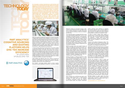 Case Study Ems Tek Boosts Efficiency With Part Analytics Platform