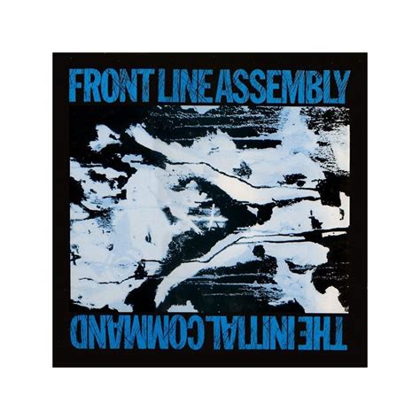 Front Line Assembly The Initial Command 1987 KK Records KK001