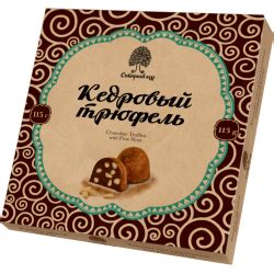 Отзывы о Конфеты Сибирский кедр "Кедровый трюфель"