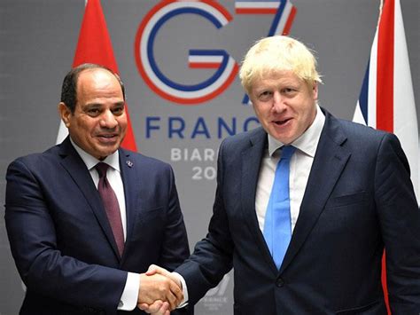 جونسون يطلع الرئيس السيسي هاتفيا على تصور بريطانيا لخروج مؤت مصراوى