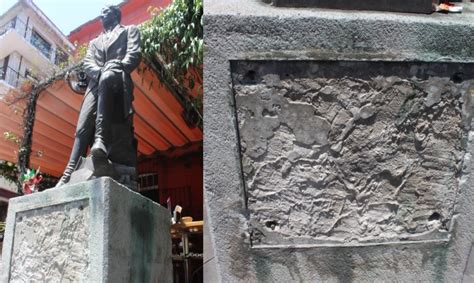 Se Roban Placa De La Estatua De Humboldt En Pleno Centro De Cuernavaca