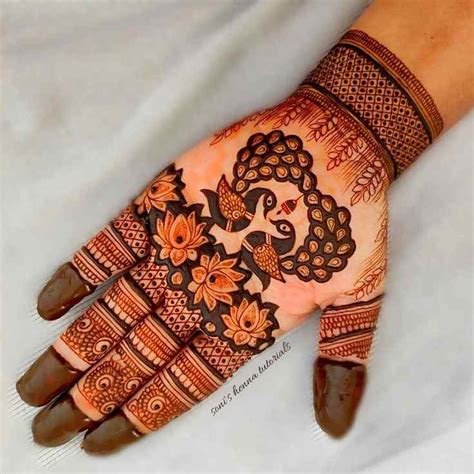 78 Best Peacock Mehndi Design 2025 Front And Full Hand Cckonline