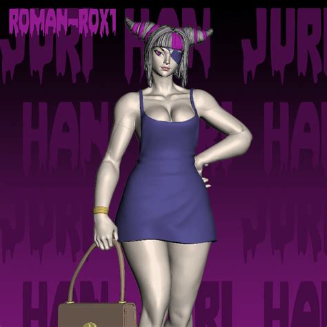 Obj File Juri Han Casual Fan Art 🎨・3d Printing Design To Download・cults