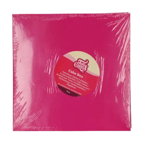 Cake Box Pink Funcakes