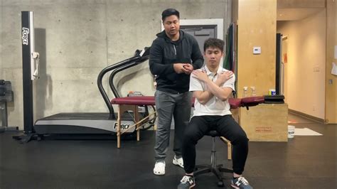 Passive Shoulder Elevation Test Relief Test Youtube