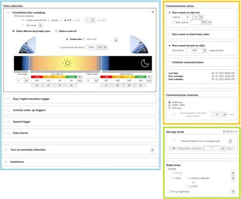 file config sections anitra support