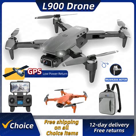 L900 PRO GPS Drone 4K HD Professional Dual Camera Aerial Stabilization