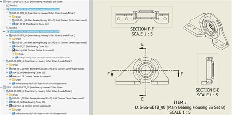 Solved Content Center Bearing Not Showing In Cetain Idw Views