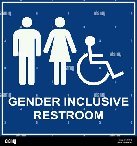 Trans Gender Toilet Stock Vector Images Alamy