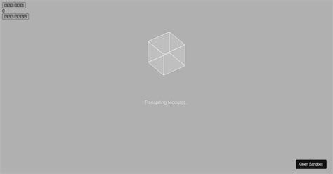 modify state from outside codesandbox