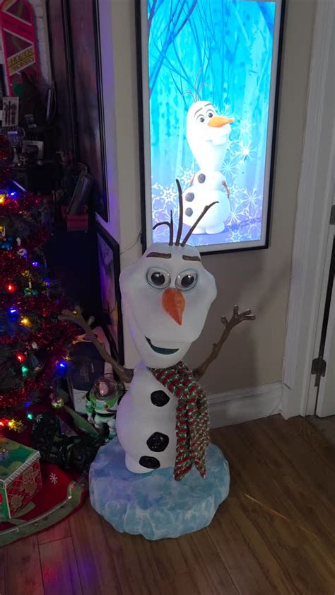 Olaf Disney Animatronic Update