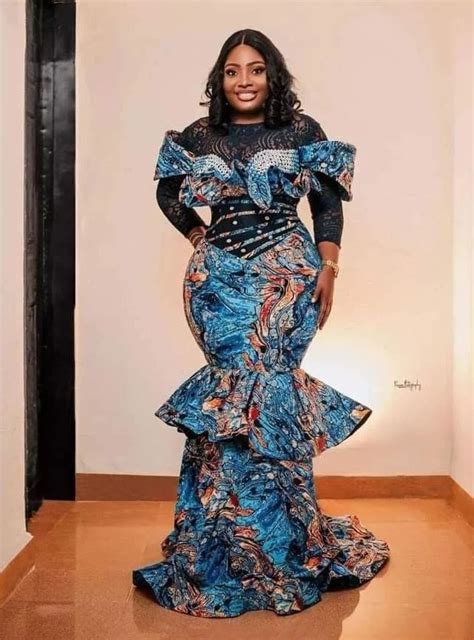 Modern Ankara Gown Styles With Unique Patterns And Prints