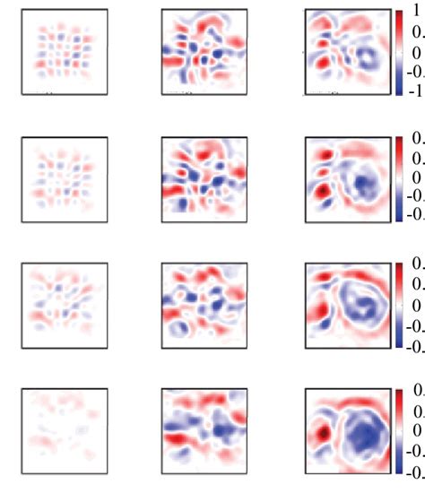 Color Online Evolution Of Vorticity Fields Columns Initial