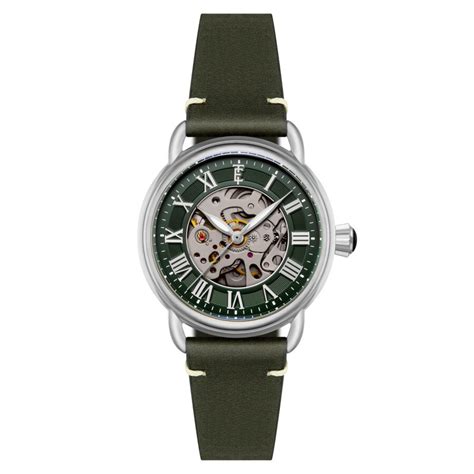 Thomas Earnshaw Investigator Automatic Green Dial Mens Watch Es 8307