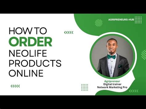 How to order Neolife products Online - YouTube