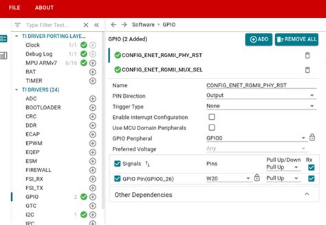 [faq] lp am243 configure enet cpsw examples to run on am243x lp e2