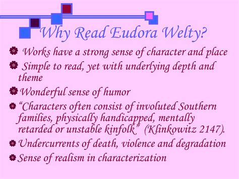 Ppt Eudora Welty Powerpoint Presentation Free Download Id4287999