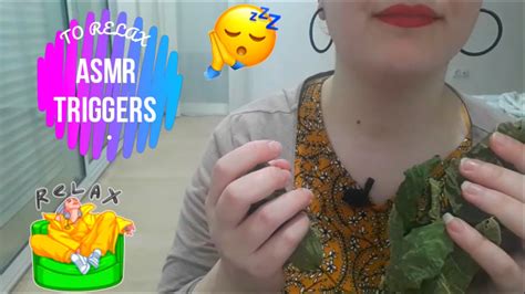 Asmr 4 Triggers For Intense Tingles To Relax And Sleep 😴🍁🍃 Youtube