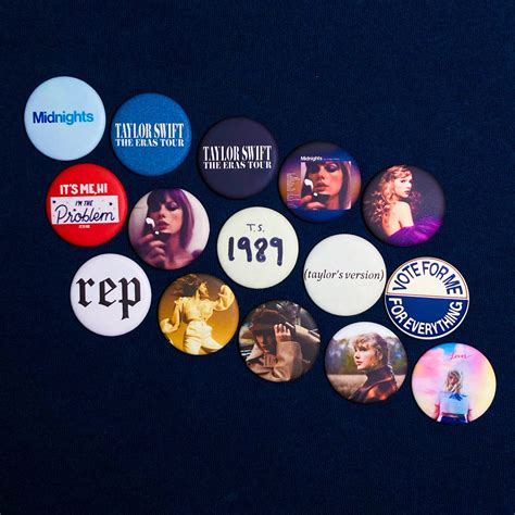 Taylor Swift Pin Pack El Chico Grizzly
