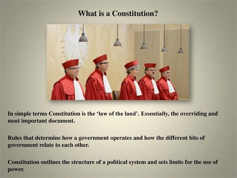 What Is A Constitution In Simple Terms Constitution Is The Law Of The